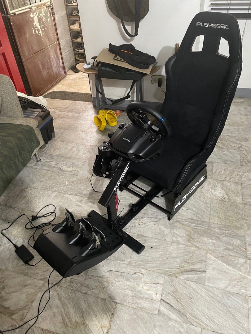 Playseat Evolution Alcantara Black, Video Gaming, Gaming Accessories ...