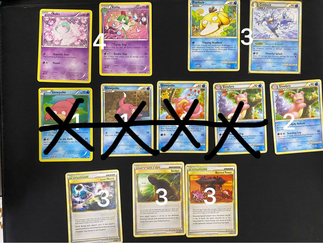 Pokemon card sword and shield slowpoke slowbro pikachu umbreon ...