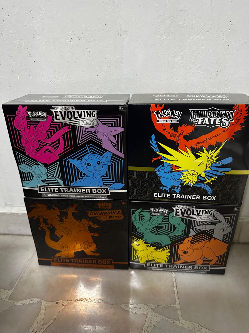 Pokémon ETB, Hobbies & Toys, Memorabilia & Collectibles, Vintage ...
