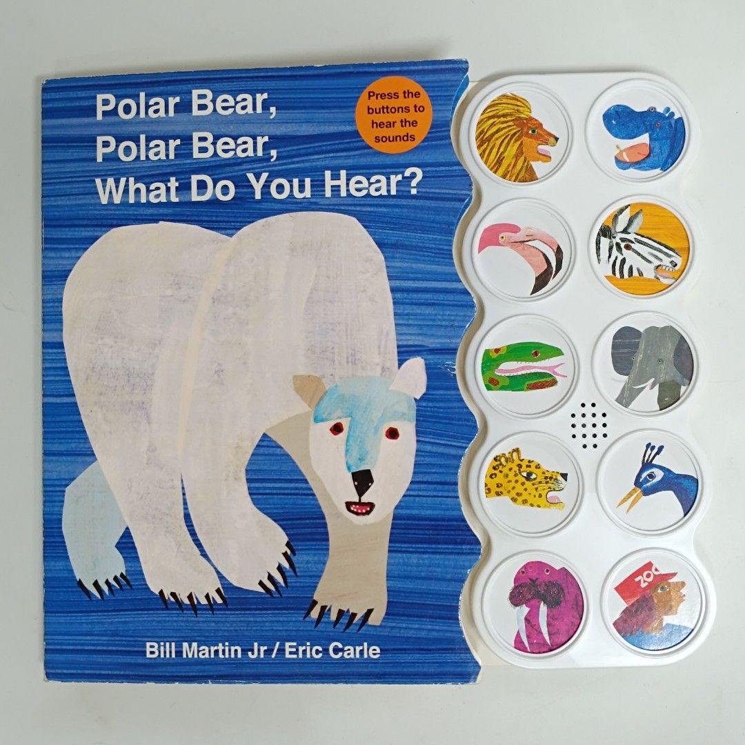 Polar Bear Sound Book by Eric Carle, Hobbies & Toys, Books & Magazines ...