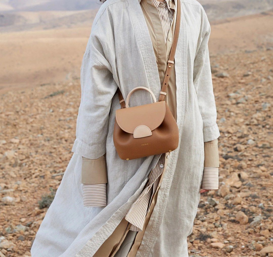 Polene numero un nano (trio camel), Men's Fashion, Bags, Sling Bags on ...