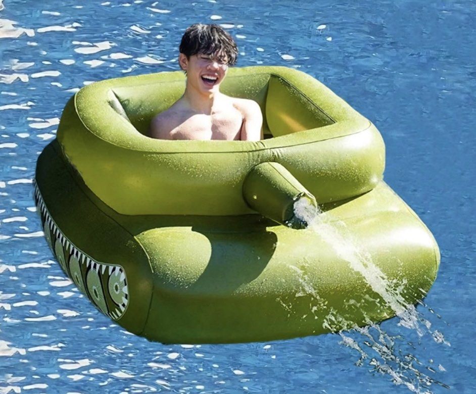 Pool swim Floats with Water Gun. Water play, Hobbies & Toys, Toys ...