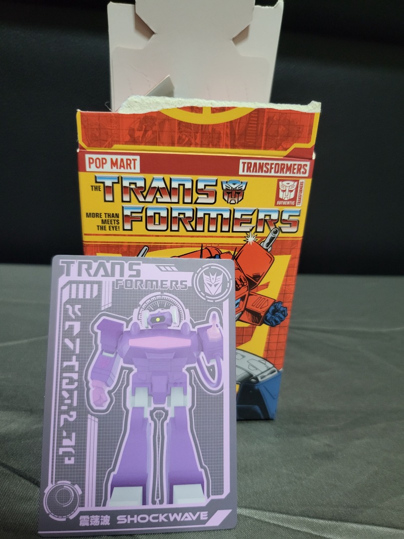 Pop Mart Transformers Shockwave, Hobbies & Toys, Toys & Games on Carousell
