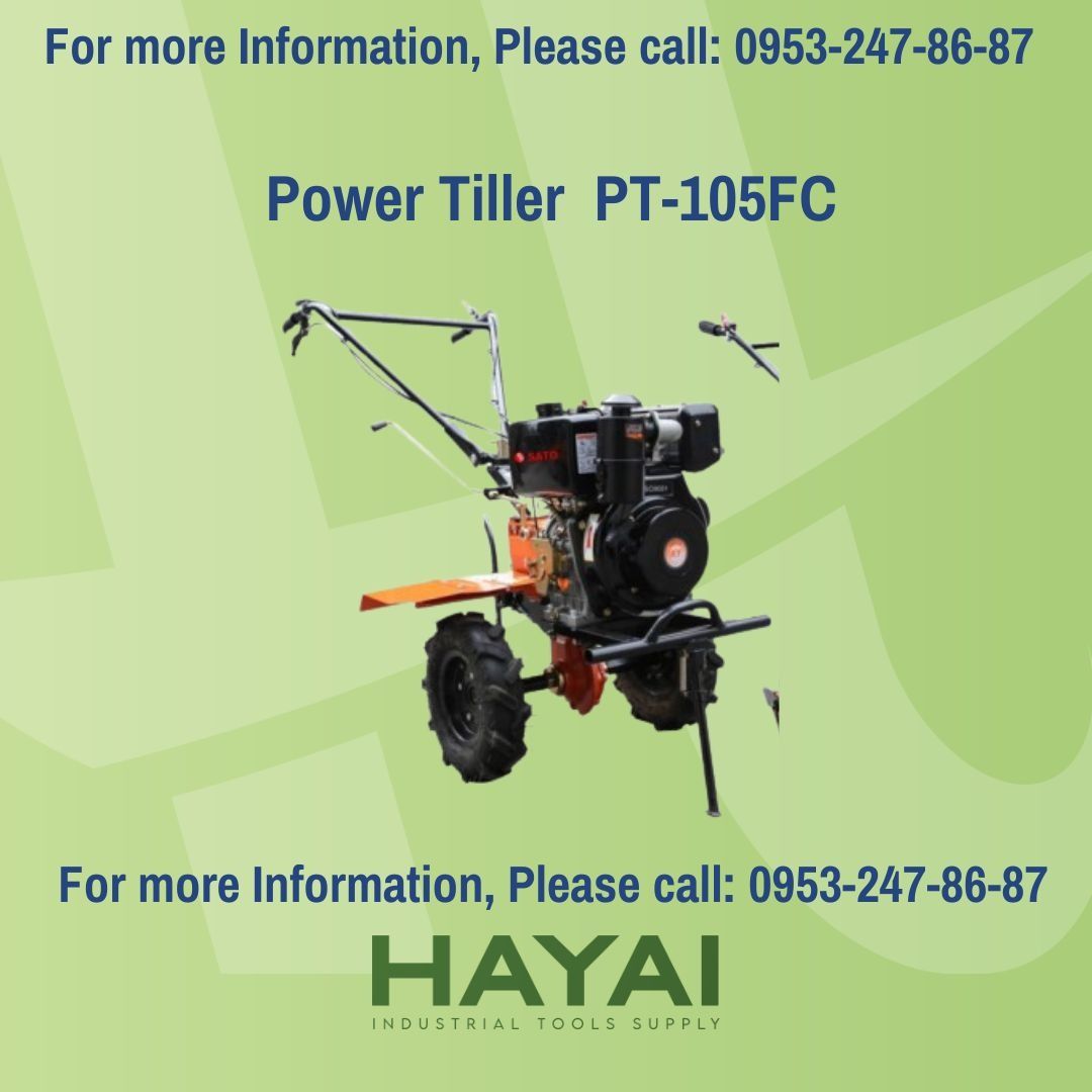 Power Tiller PT-105FC, Commercial & Industrial, Construction Tools ...