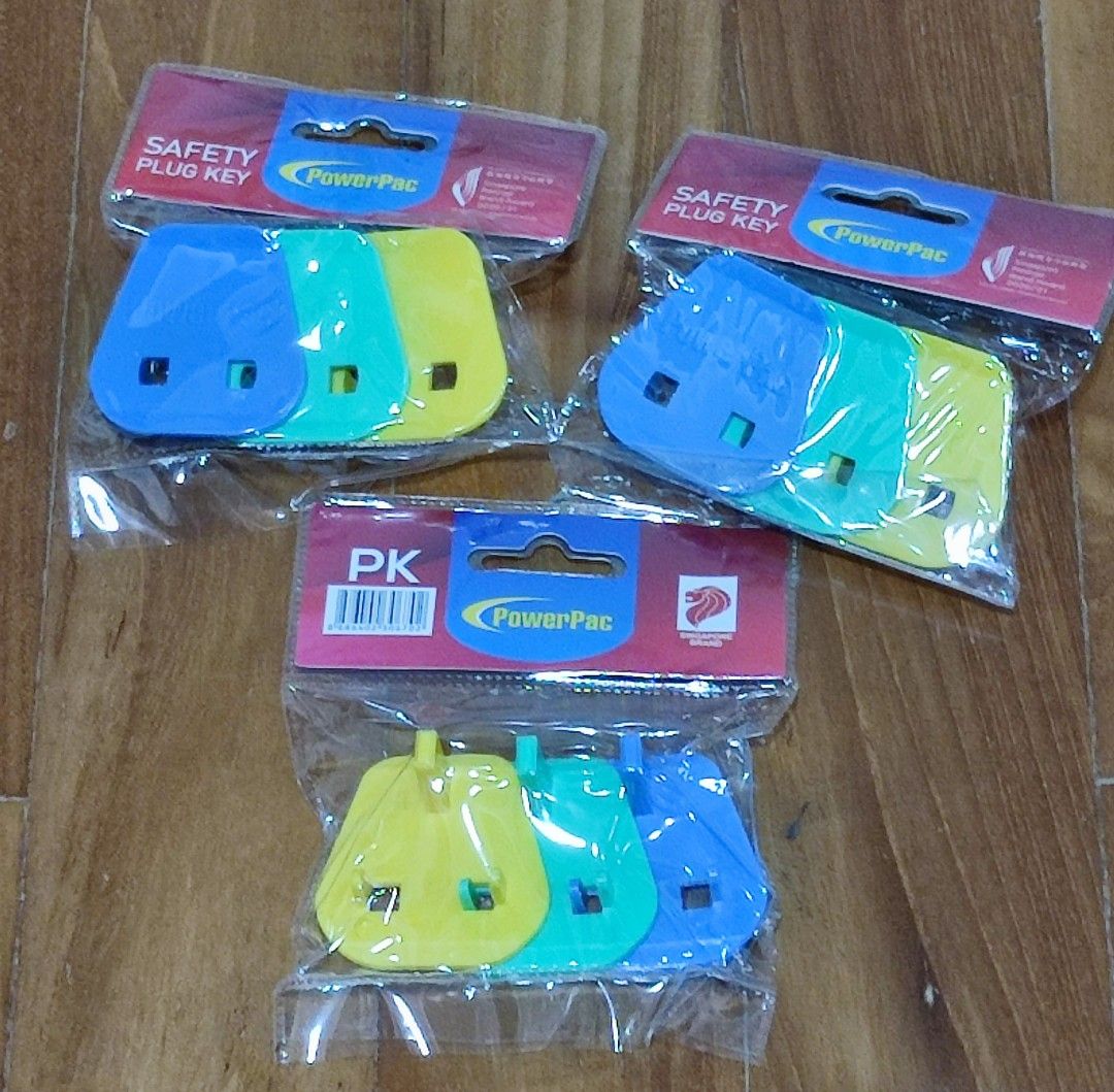Powerpac safety plug key, TV & Home Appliances, Electrical, Adaptors ...