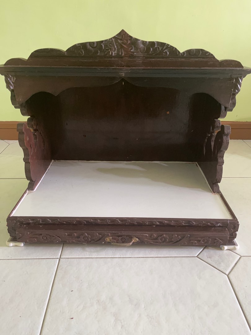 Prayer Altar (Hindu pooja shelf), Furniture & Home Living, Home Decor ...