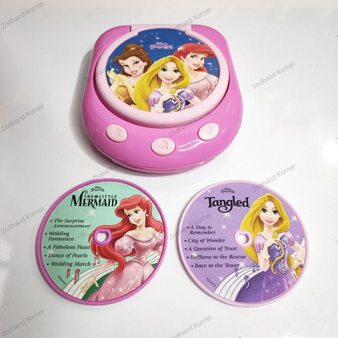 Preloved Disney Princess CD Player, Hobbies & Toys, Toys & Games on ...