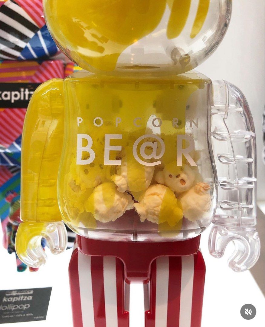 [Pre-Order] BE@RBRICK x Popcorn 400% bearbrick, Hobbies & Toys, Toys ...