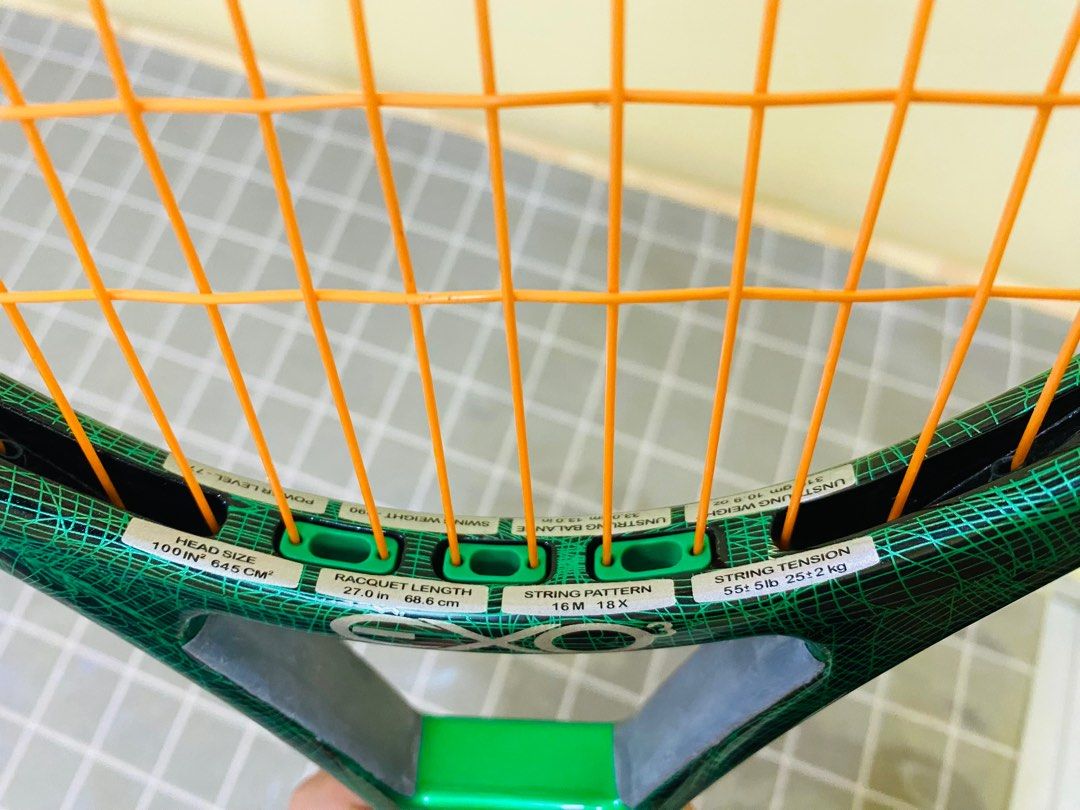 Prince Graphite 100 EXO3 , Sports Equipment, Sports & Games, Racket ...