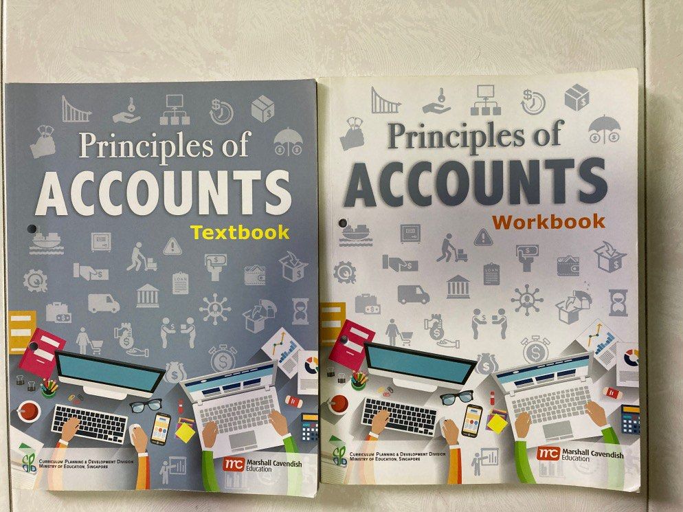 Principles of Accounts Textbook and Workbook, Hobbies & Toys, Books ...