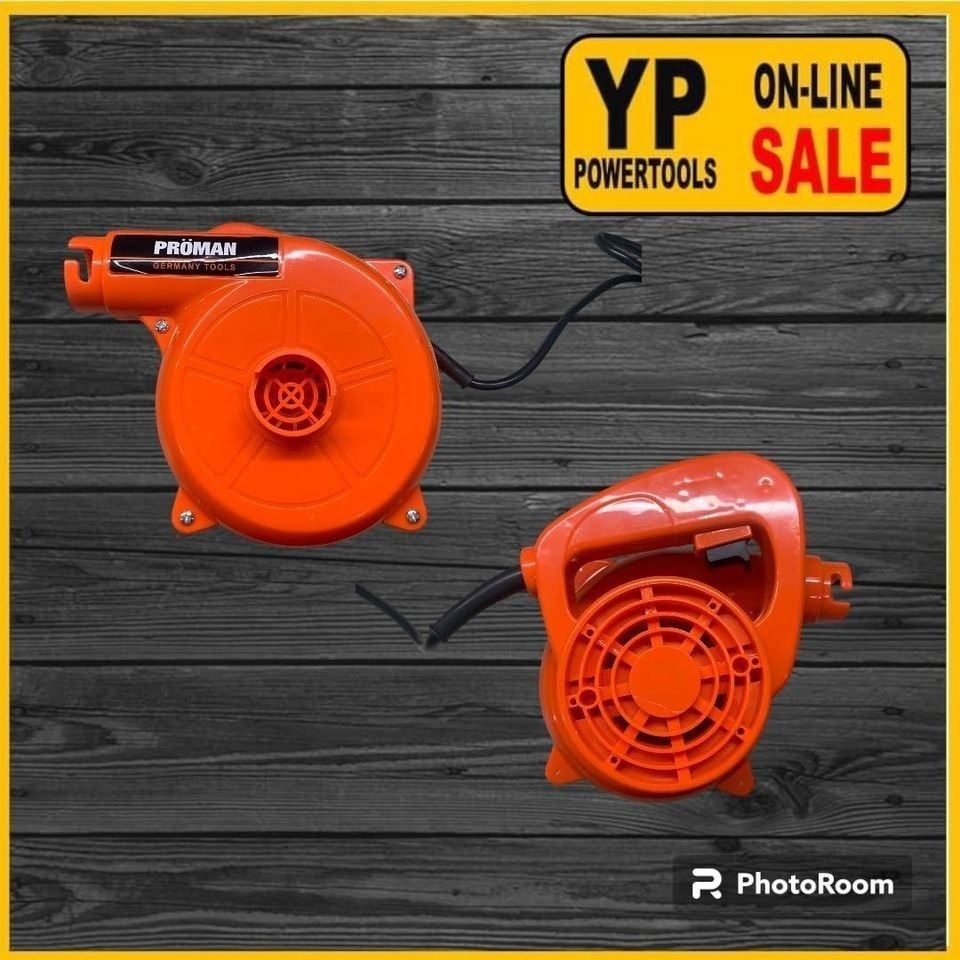 PROMAN GERMANY Electric Leaf Air Blower 500W PR-EB500 100% ORIGINAL ...