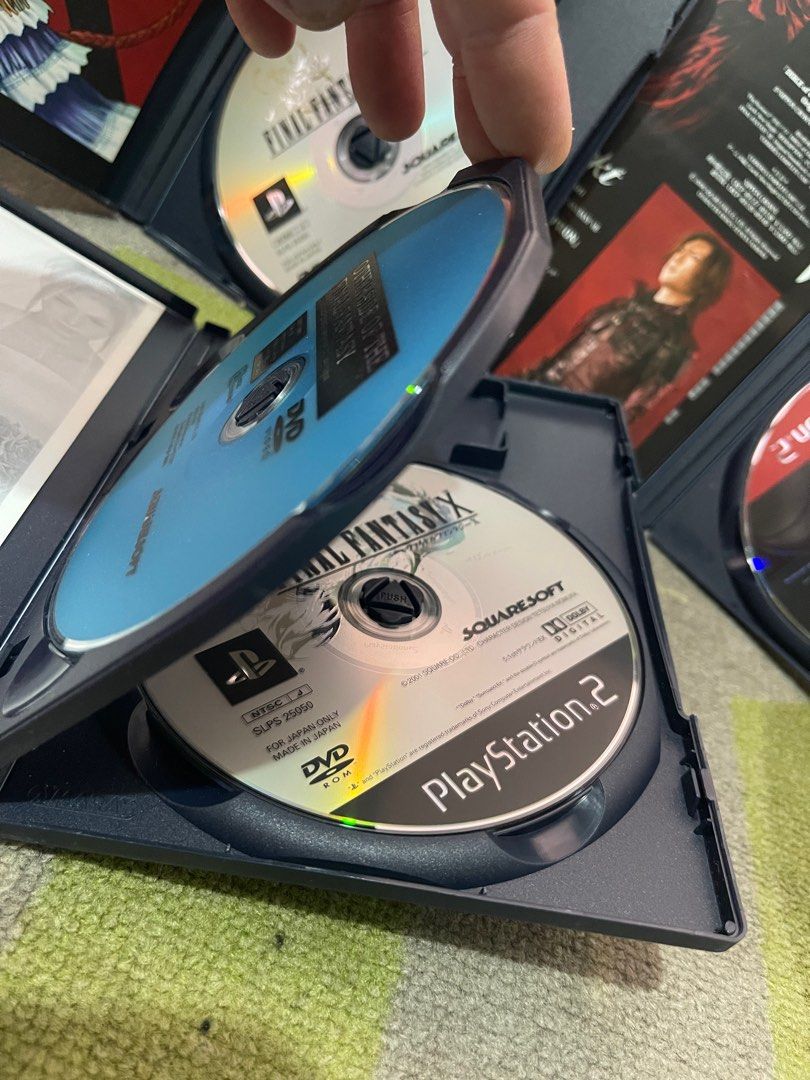 PS2 Final Fantasy X, X-2, VII dirge of cerebrus all good as bnew NTSC-J ...