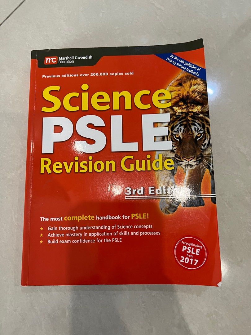 PSLE Science revision guide 3rd edition, Hobbies & Toys, Books ...