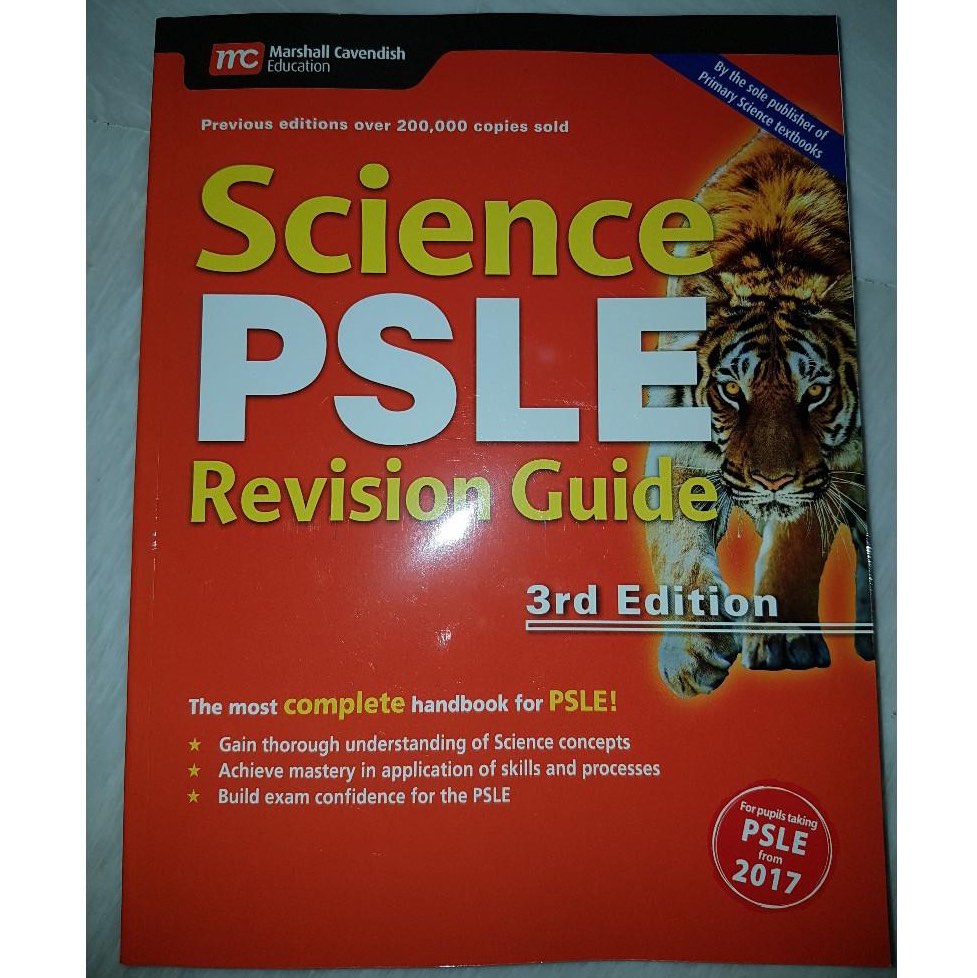 PSLE Science Revision Guide Latest Edition, Hobbies & Toys, Books ...
