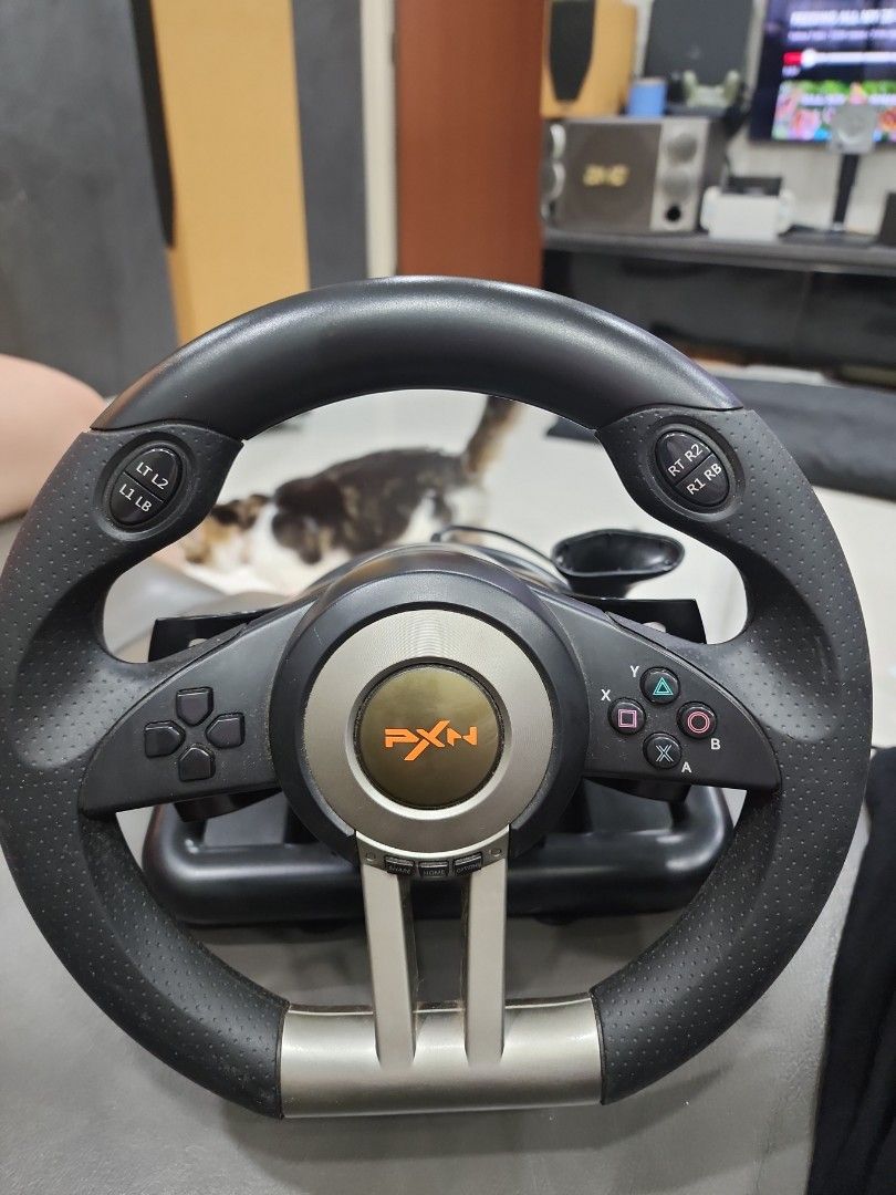 pxn v3ii steering wheel, Video Gaming, Gaming Accessories, Controllers ...