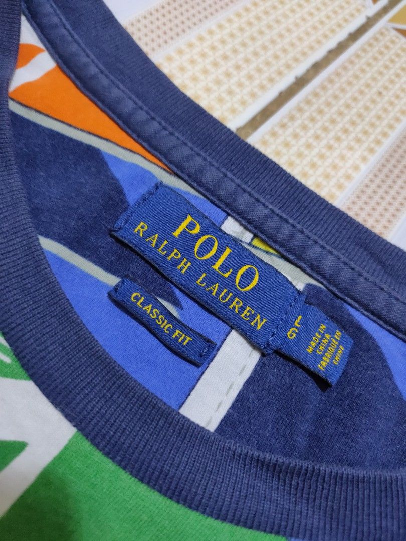 RALPH LAUREN FLAG LOGO, Men's Fashion, Tops & Sets, Tshirts & Polo ...