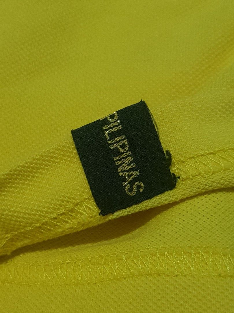 Rare vintage fmcc 3 stars & a sun francis m polo shirt yellow burda ...
