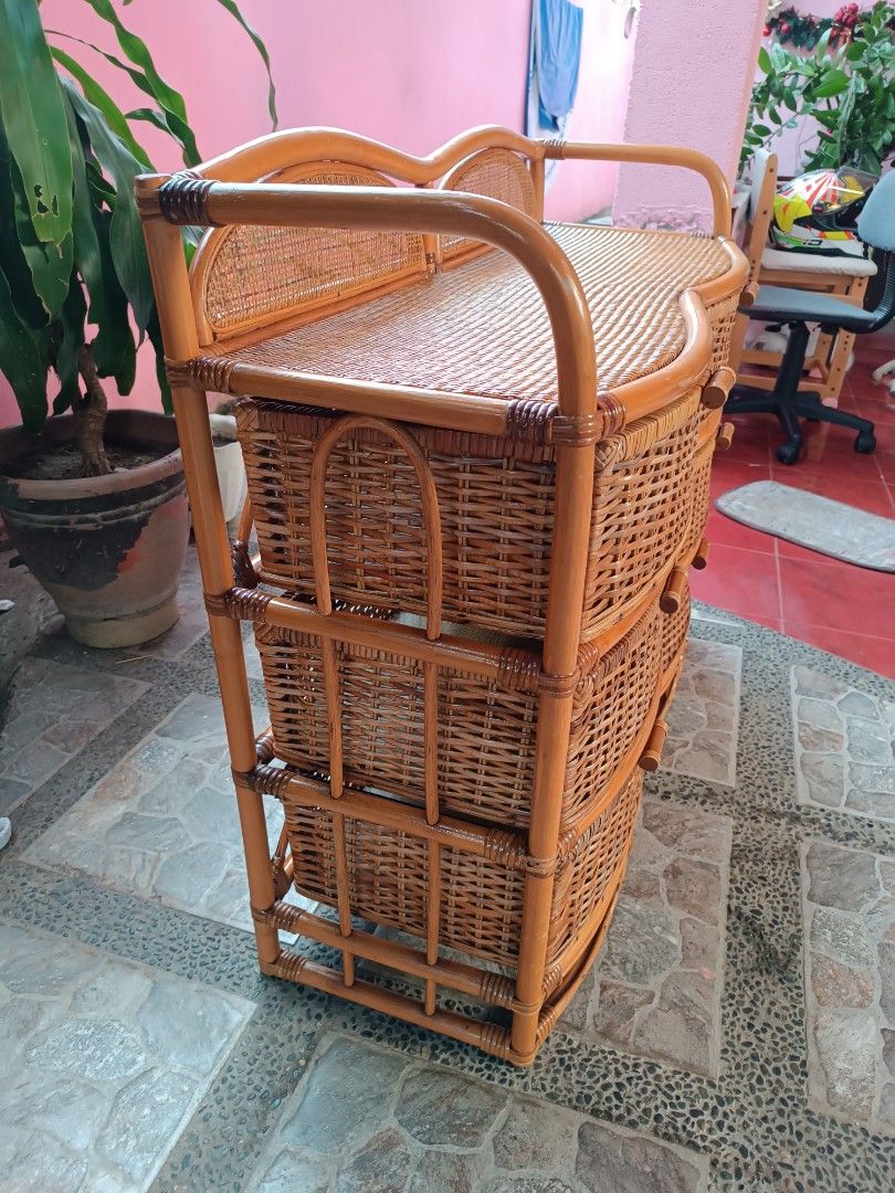 Rattan Drawer Japan Surplus, Furniture & Home Living, Furniture ...