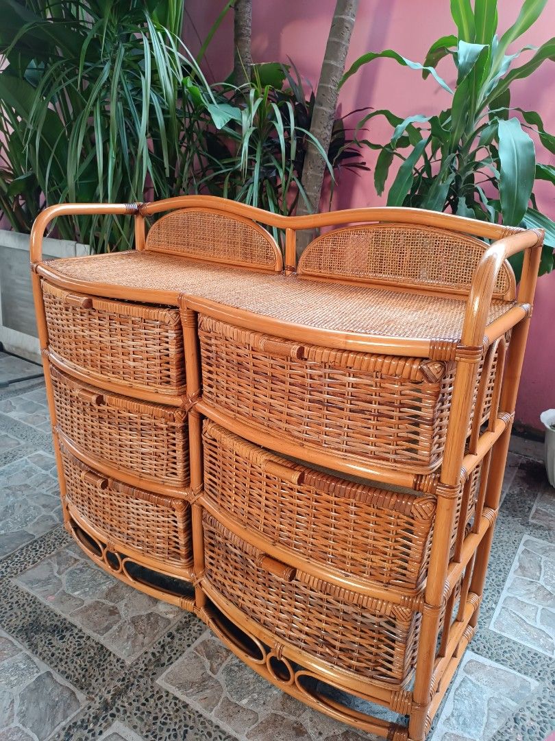 Rattan Drawer Japan Surplus, Furniture & Home Living, Furniture ...