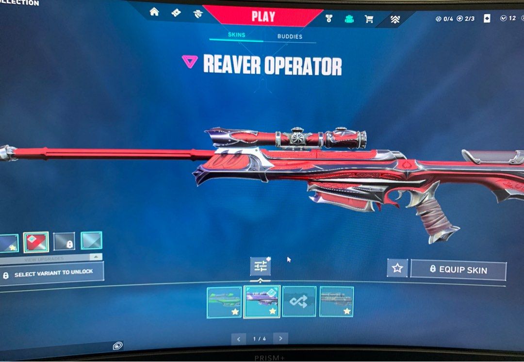 Reaver OP Valorant account (21 Prems), Video Gaming, Gaming Accessories ...