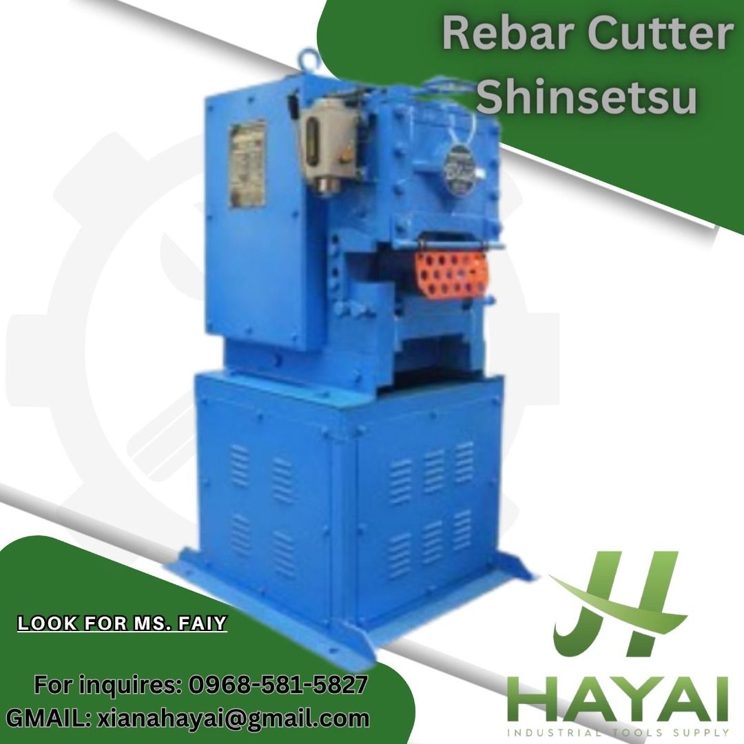 Rebar Cutter Shinsetsu, Commercial & Industrial, Construction Tools ...