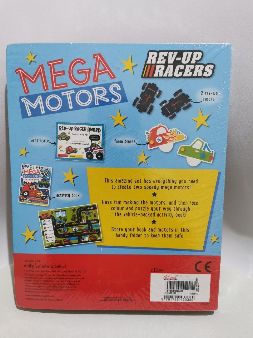 Rev Up Racer activity book and toys, Hobbies & Toys, Toys & Games on ...