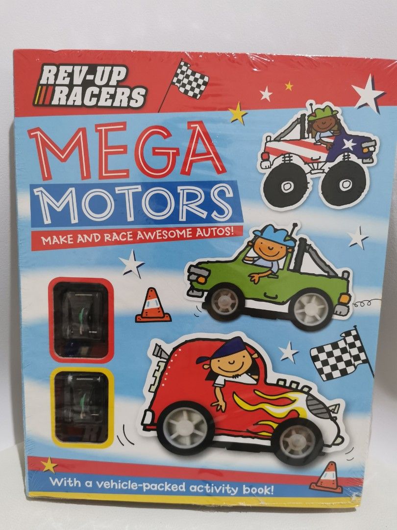 Rev Up Racer activity book and toys, Hobbies & Toys, Toys & Games on ...