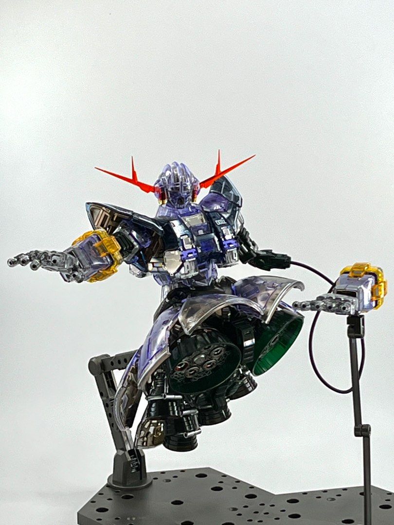 RG 1/144 Zeong clear colour 自護透明外甲 [Gundam Base Limited 台場限定版]全骨架噴色成品 ...