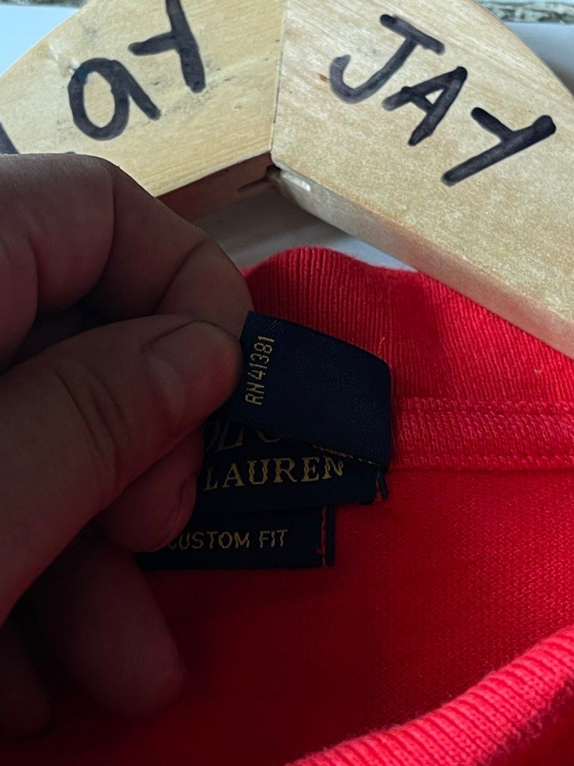 RL POLO RED GOLD TAG, Men's Fashion, Tops & Sets, Tshirts & Polo Shirts ...