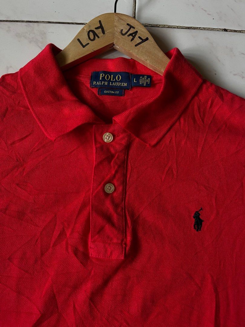 RL POLO RED GOLD TAG, Men's Fashion, Tops & Sets, Tshirts & Polo Shirts ...