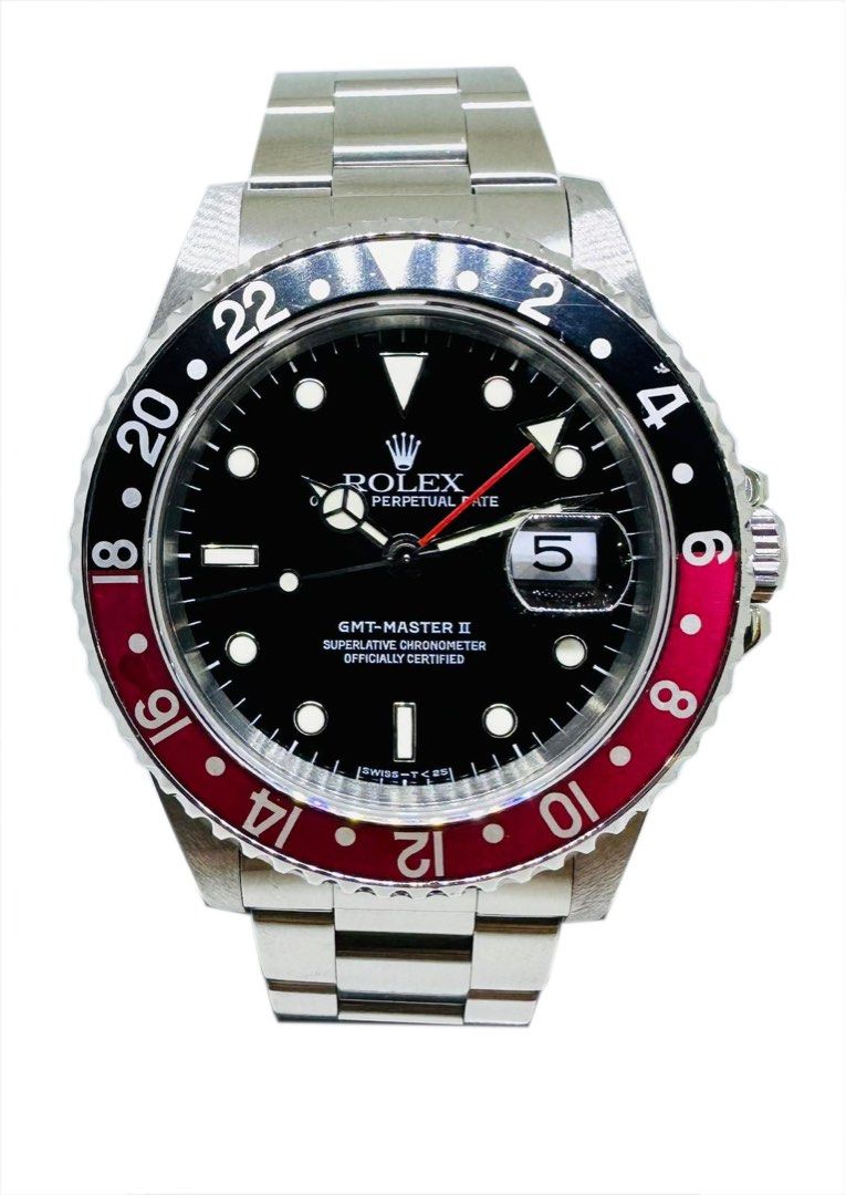 Rolex Gmt Master II 16710 ‘Coke’ Tritium Dial, Luxury, Watches on Carousell