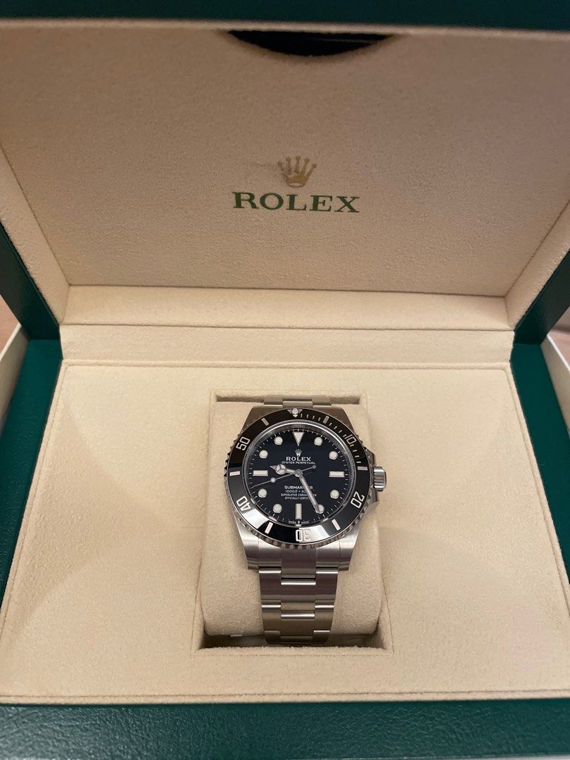 Rolex Submariner Ref 124060, Luxury, Watches on Carousell