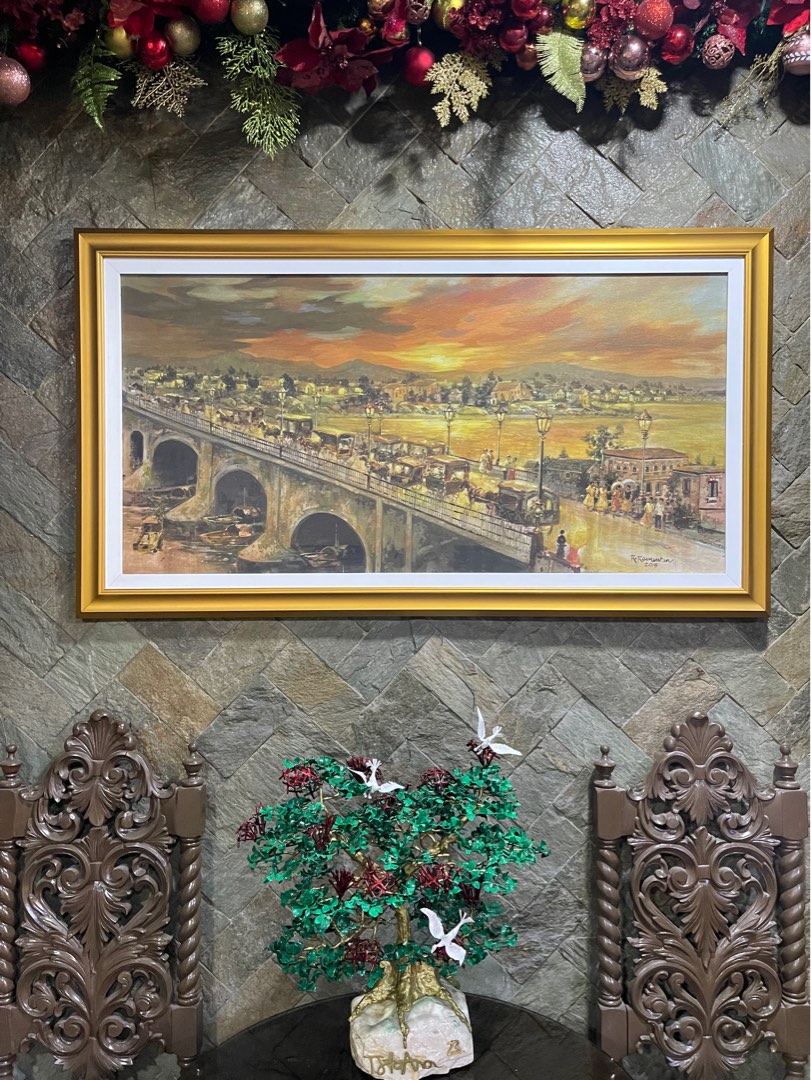 RUBEN ROMANBAN 24 x 48 Painting, Hobbies & Toys, Stationary & Craft ...