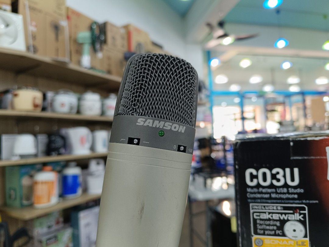 Samson C03 Condenser Microphone, Audio, Microphones on Carousell