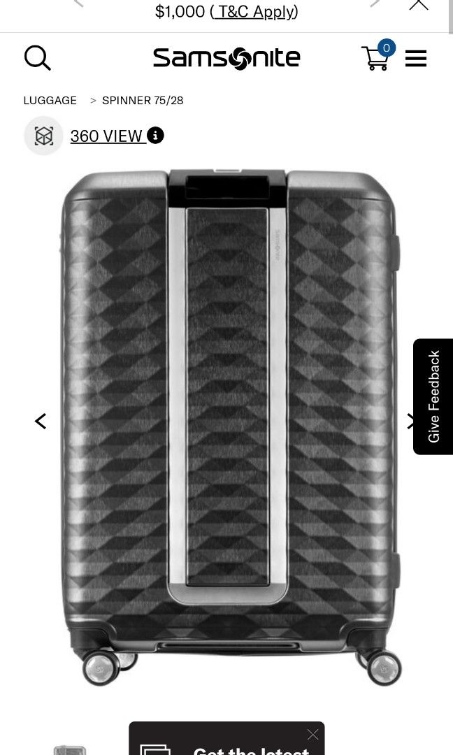 Samsonite Polygon 28", Hobbies & Toys, Travel, Luggage on Carousell