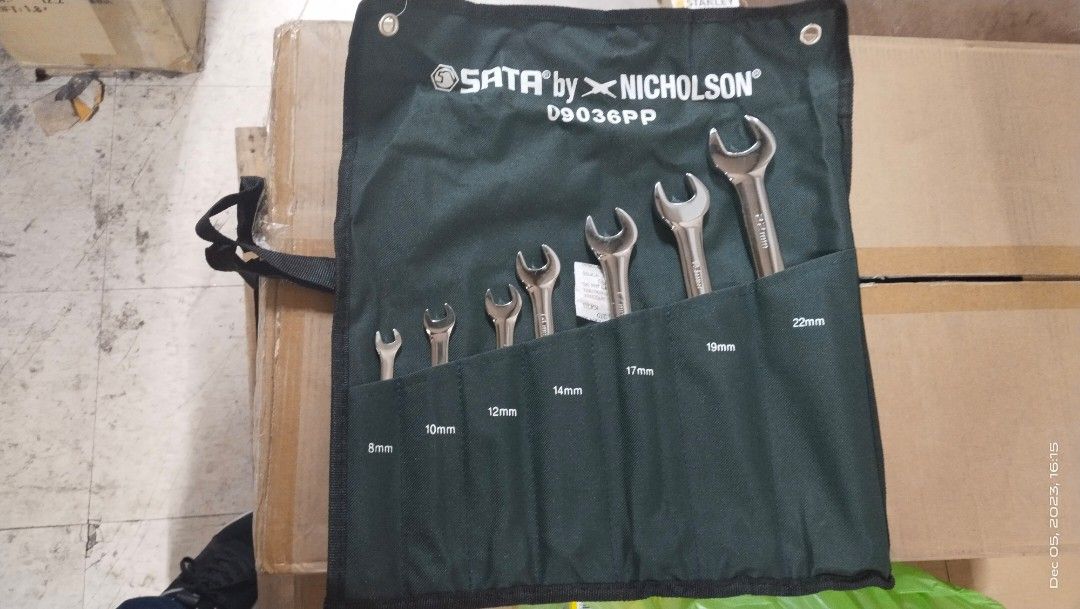 Sata combination wrench set #09036pp 7pcs/set metric, Commercial ...