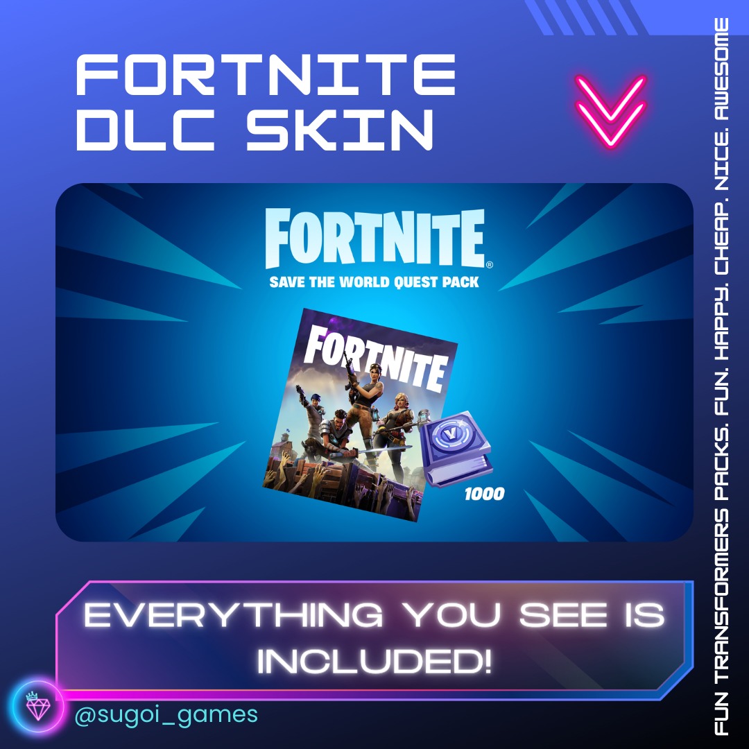 Save the World Quest Pack | Fortnite DLC/Add-on | Login Required ...
