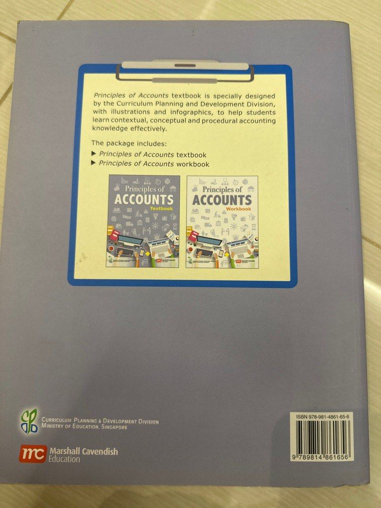 Secondary POA principles of accounts textbook, Hobbies & Toys, Books ...