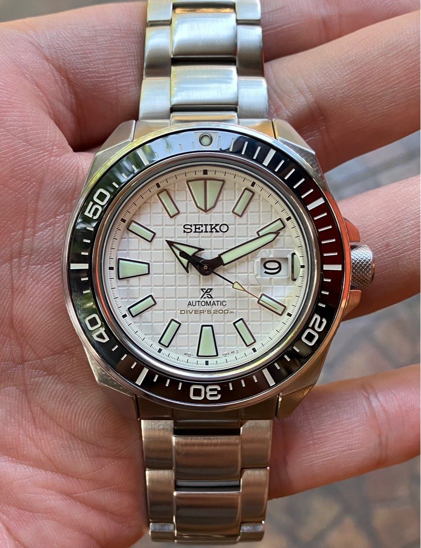 Seiko SRPE37 “King Samurai” with Stainless Steel Bracelet, Men's ...