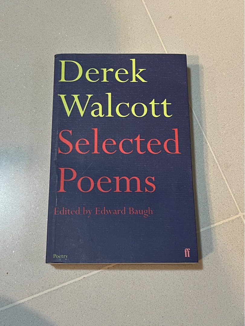 SELECTED POEMS BY DEREK WALCOTT, Hobbies & Toys, Books & Magazines ...