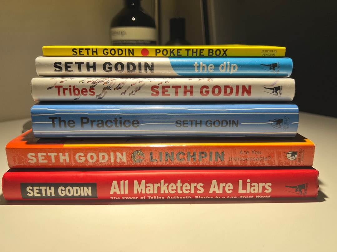 Seth Godin Book Set, Hobbies & Toys, Books & Magazines, Textbooks on ...