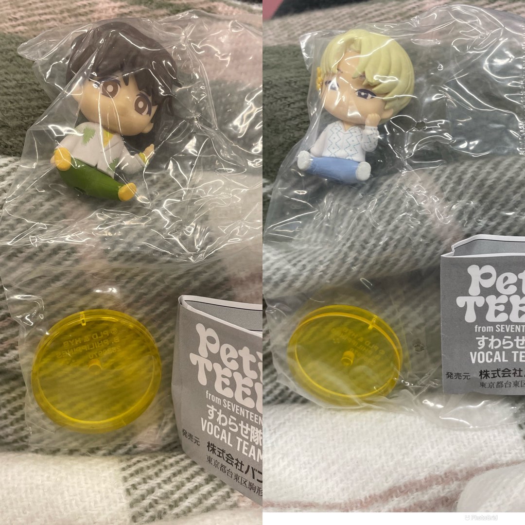 放 / 換 Seventeen 日本扭蛋 PetiTeen figure vocal team 淨漢 Woozi, 興趣及遊戲, 收藏品及 ...