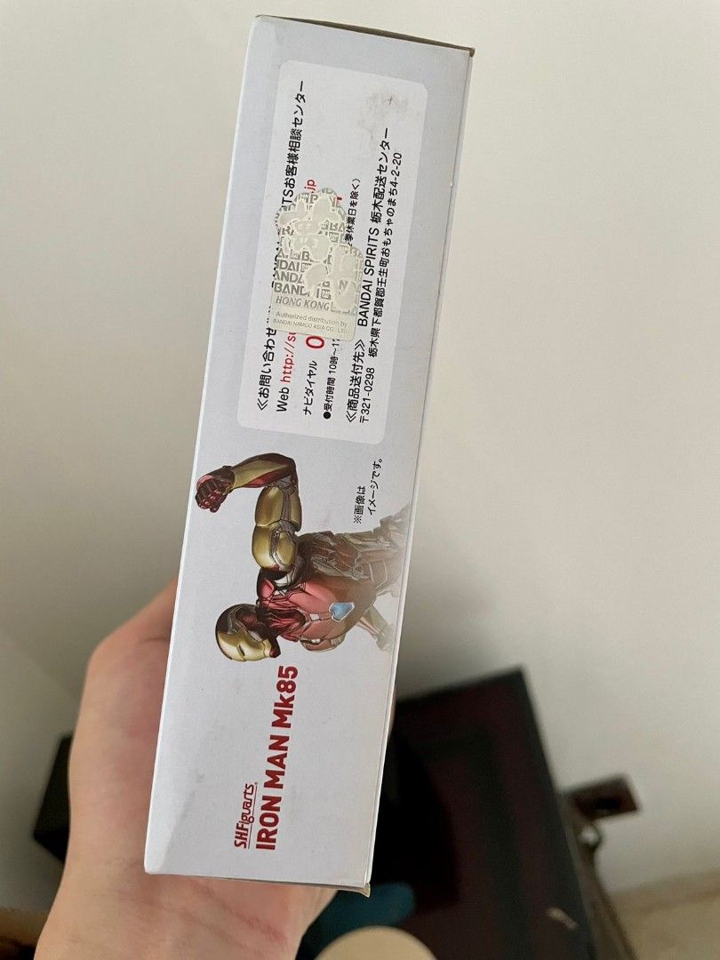 SHF IRON MAN MARK 85 Bandai Action Figure Original Plus Stage, Toys & Collectibles, Mainan di ...