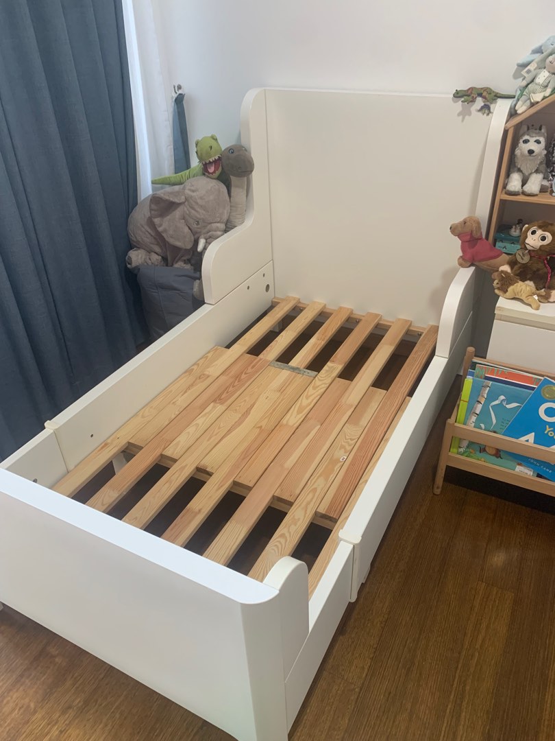 Single Bed Frame - extendable, Furniture & Home Living, Furniture, Bed ...