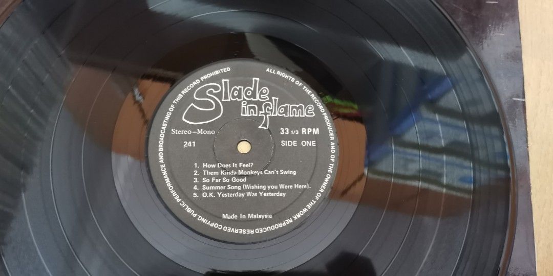 Slade - Slade in Fame (Bootleg), Hobbies & Toys, Music & Media, Vinyls ...