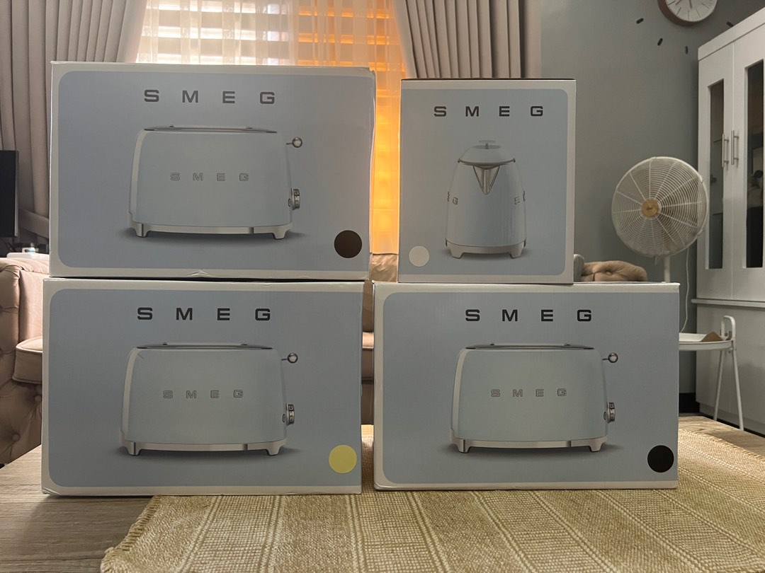 SMEG TOASTERS AND MINI KETTLE (ON HAND), TV & Home Appliances, Kitchen ...