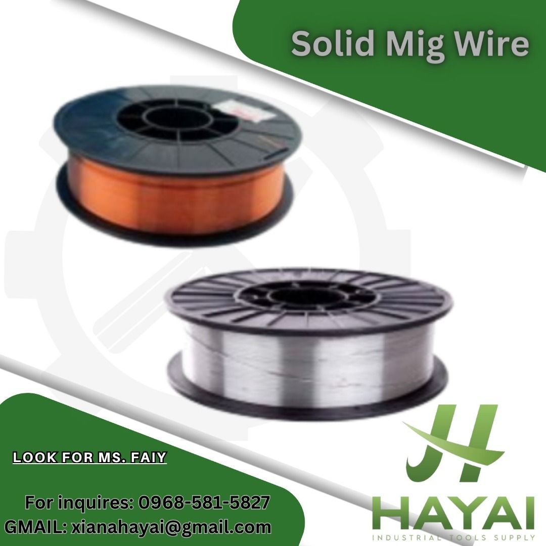 Solid Mig Wire, Commercial & Industrial, Construction Tools & Equipment on Carousell