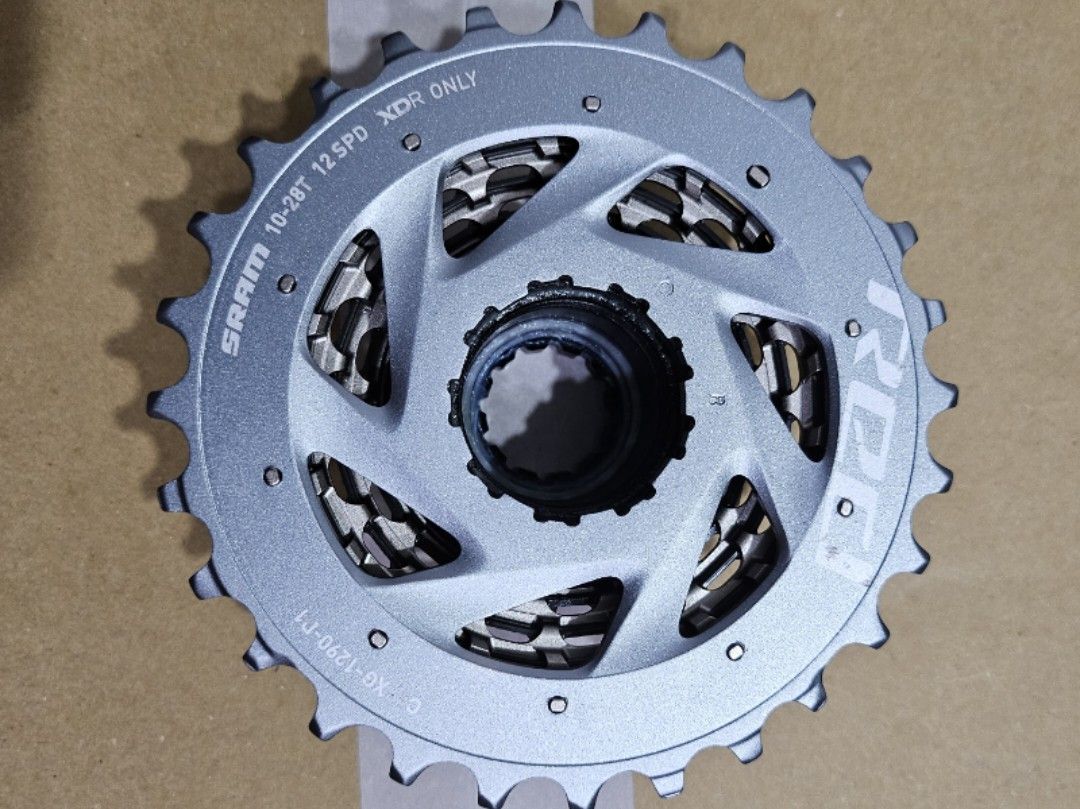 Sram Red Axs cassette 10-28, Sports Equipment, Bicycles & Parts, Parts ...