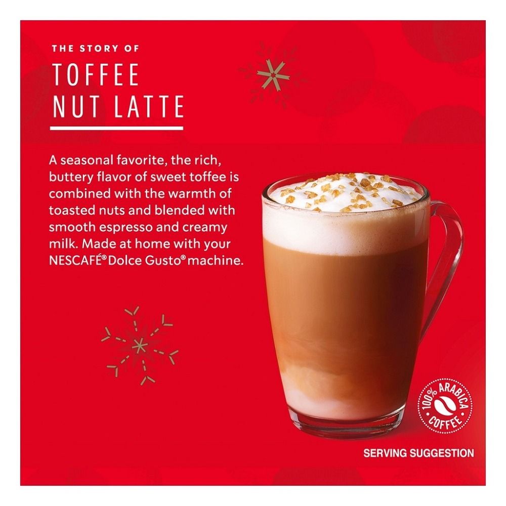 Starbucks Dolce Gusto Toffee Nut Latte | Dolce Gusto Coffee Pods, TV ... Starbucks Dolce Gusto Toffee Nut Latte | Dolce Gusto Coffee Pods, TV ...