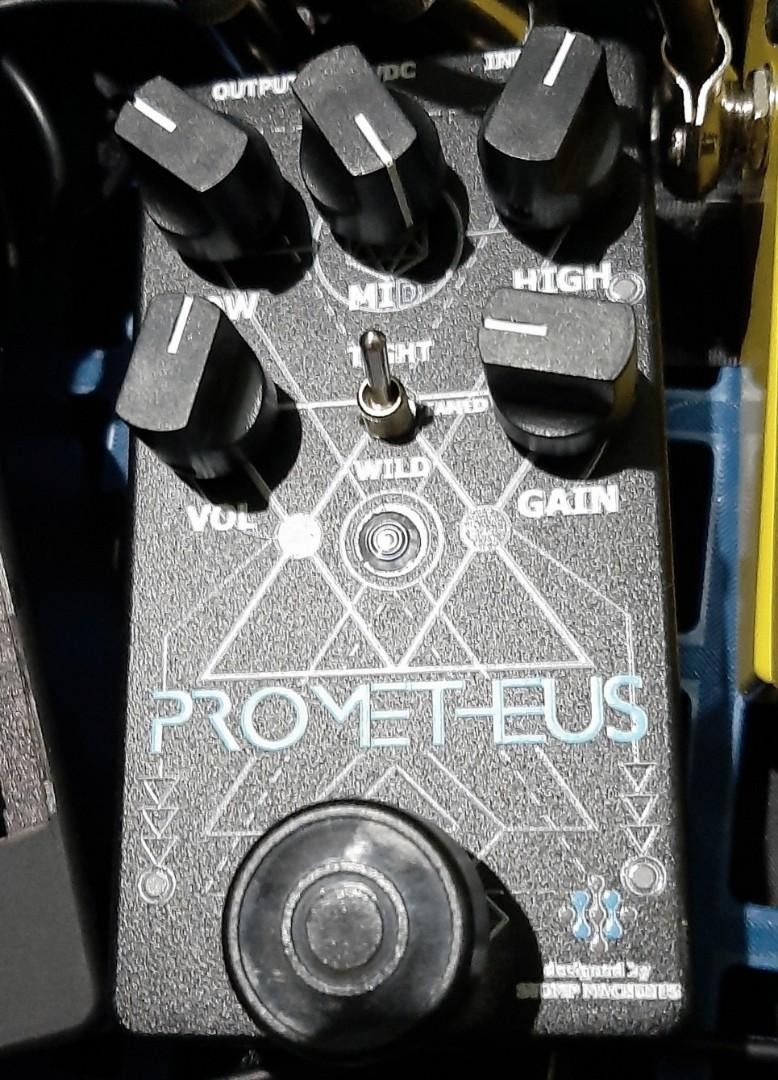 Stomp Machines Prometeus Distortion Pedal, Hobbies & Toys, Music ...